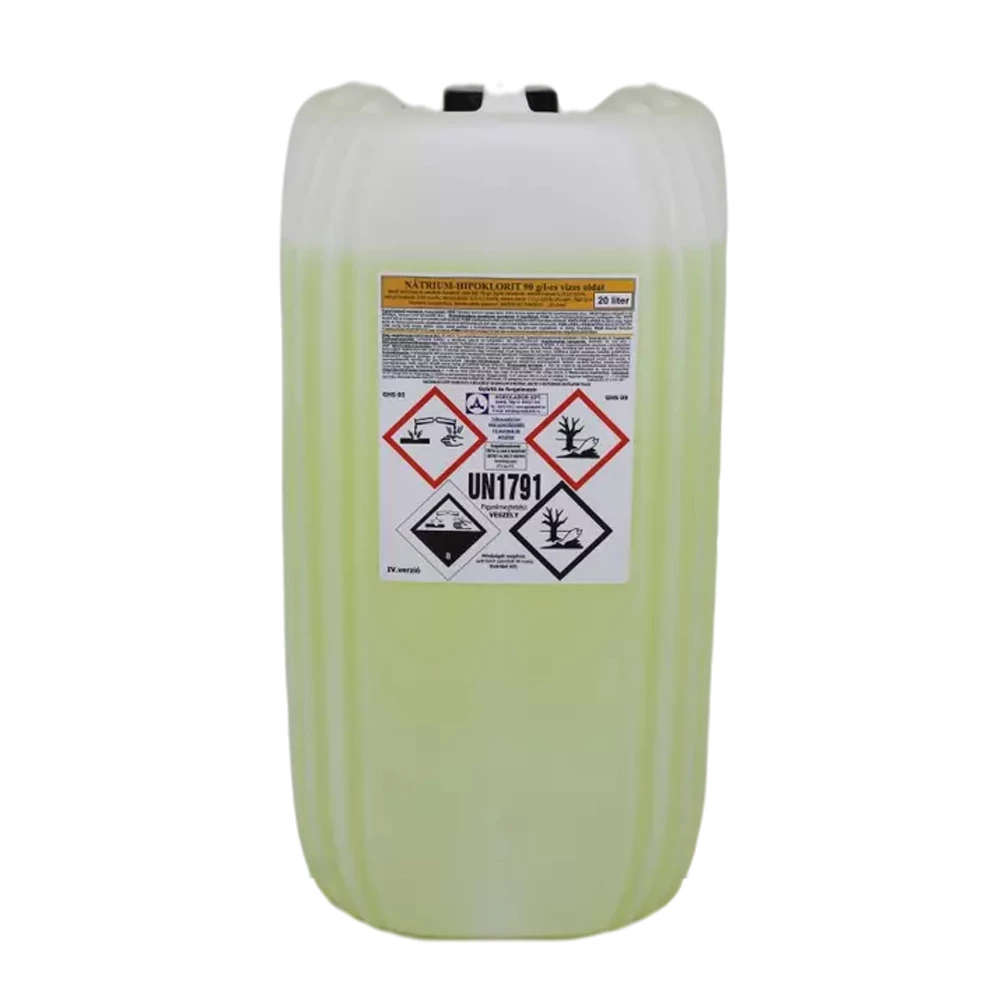 Hypo Nátrium hypoklorit 90 g/liter 5 liter - Orink Hungary
